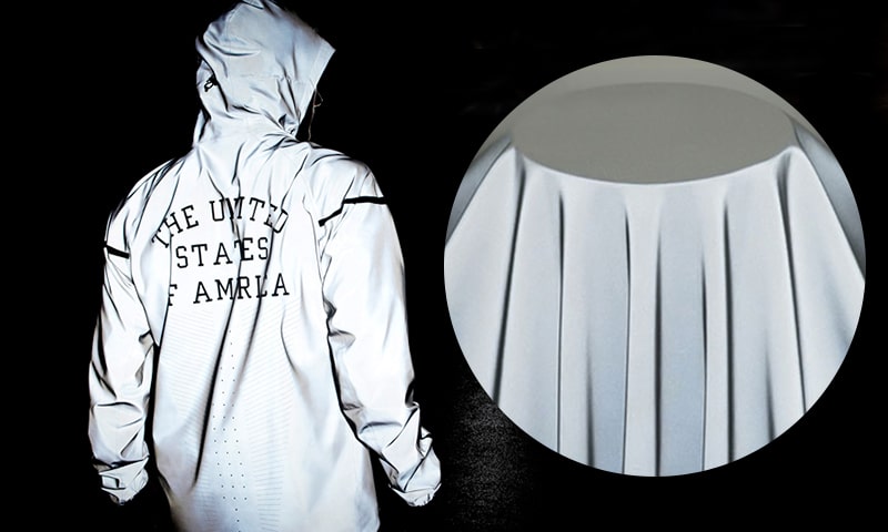 星华反光厂家直销各类反光印花布,印花反光面料，印刷花型可定制打样